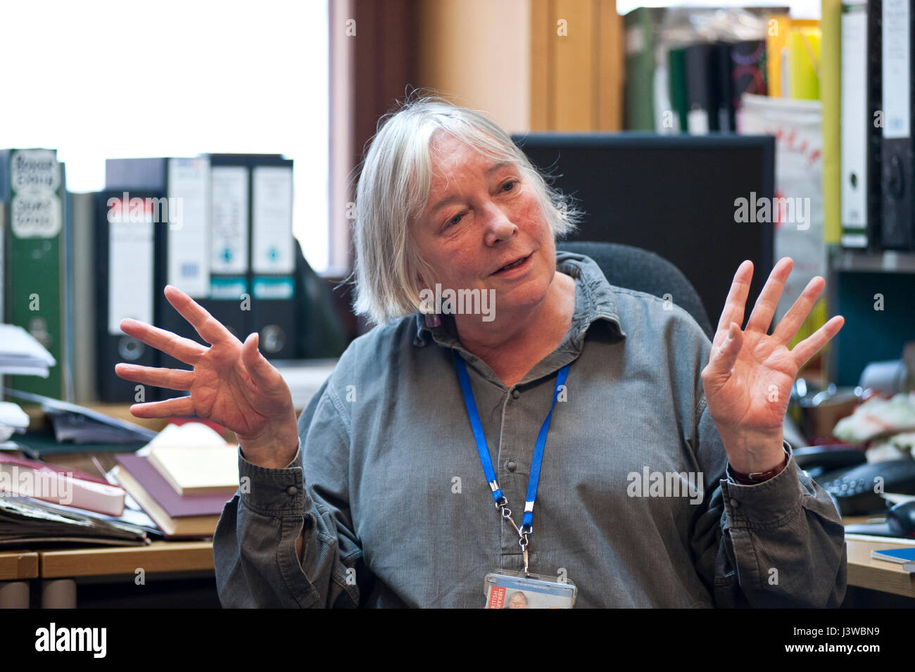 Frances Wood, Curator of teh Chinese Collection at teh British Library ...