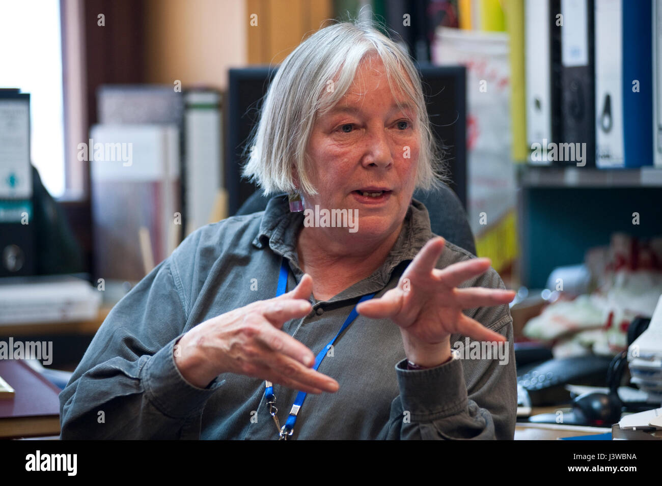 Frances Wood, Curator of teh Chinese Collection at teh British Library ...