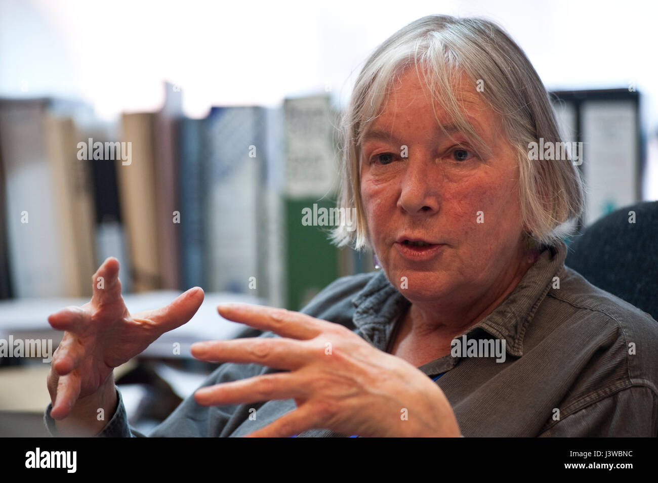 Frances Wood, Curator of teh Chinese Collection at teh British Library ...