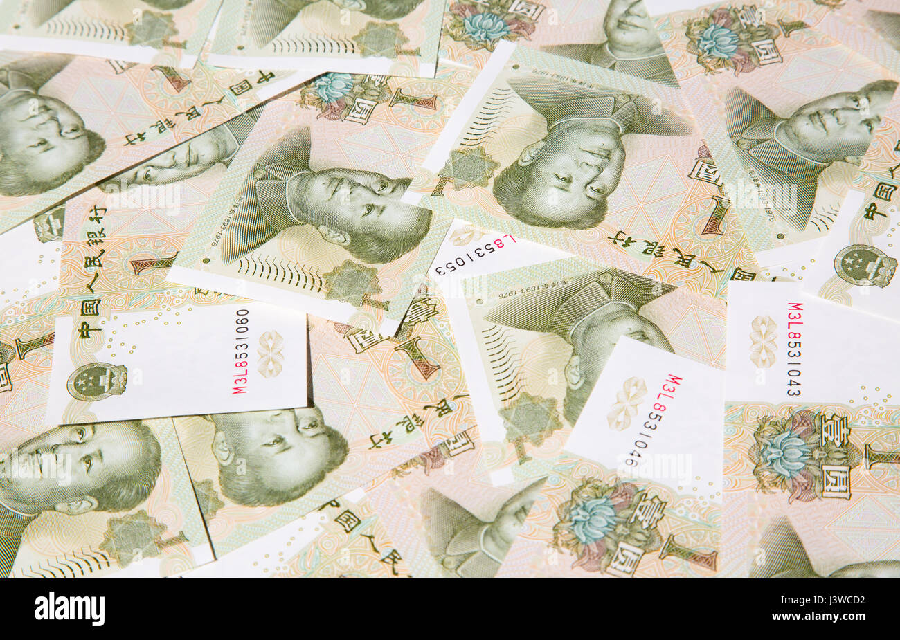 Collection of the chinese banknotes Stock Photo - Alamy