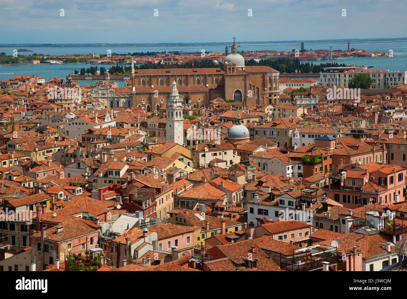 Aerial view of the Venice city, Italy Stock Photo - Alamy