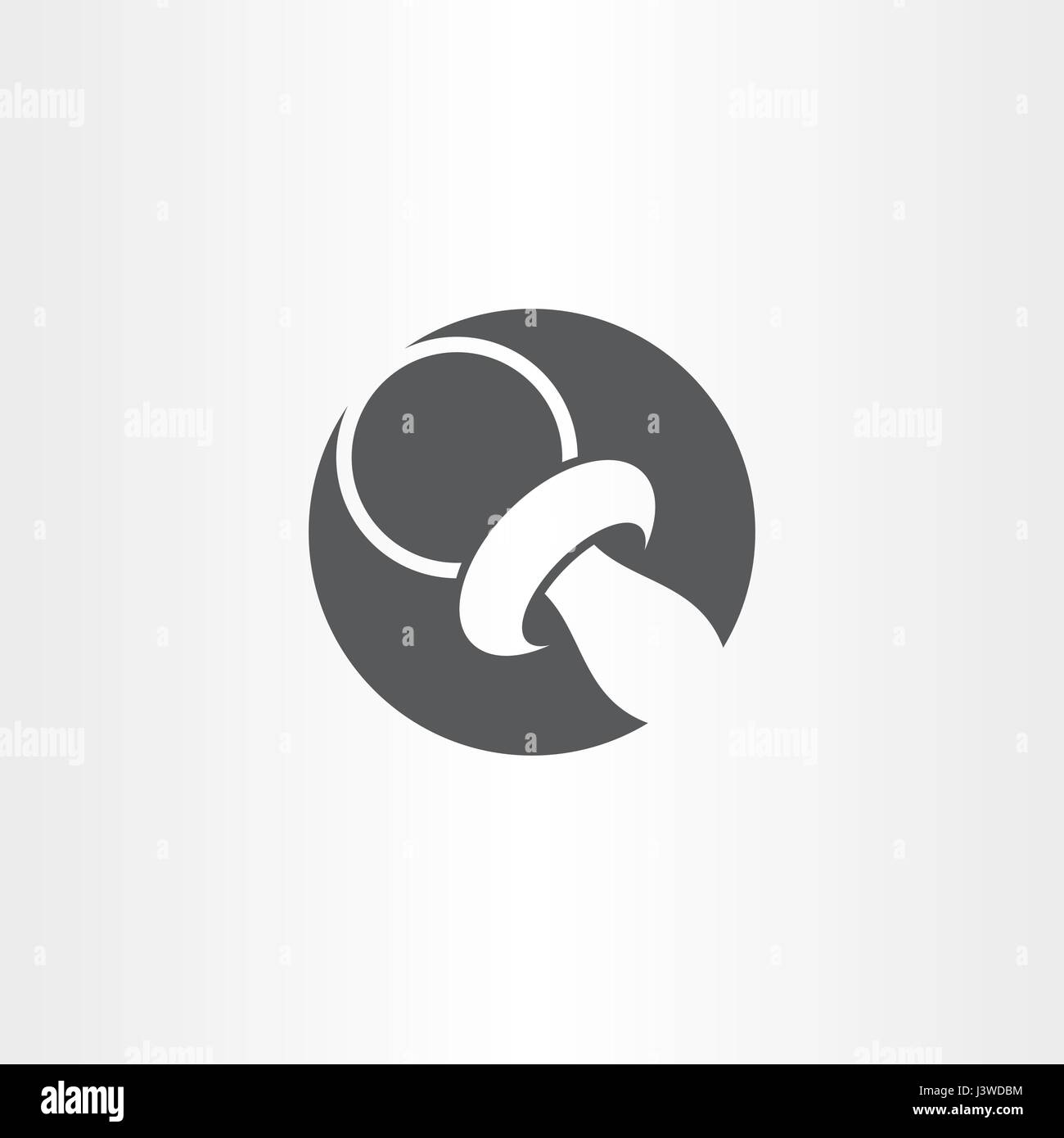 baby nipple black circle vector icon logo Stock Vector Image & Art - Alamy