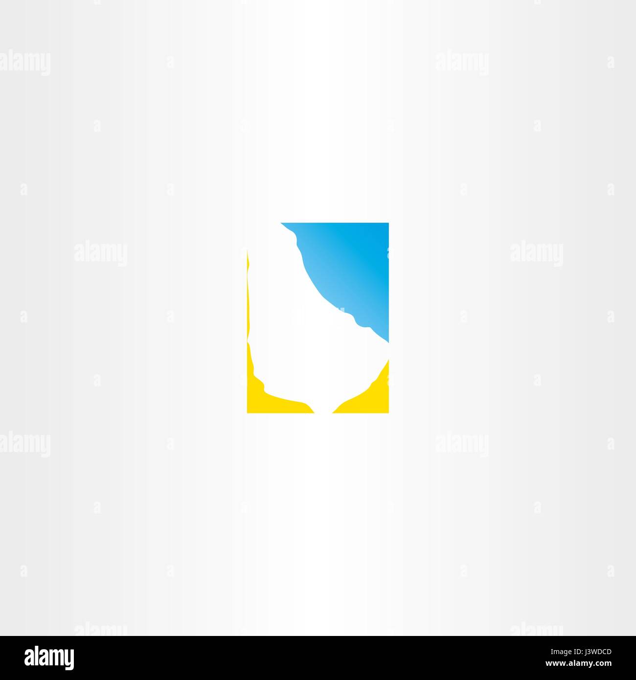 barbados map logo vector design Stock Vector Image & Art - Alamy