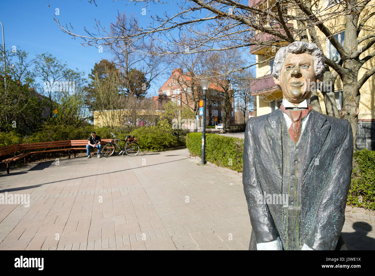 The tage danielsson statue hi-res stock photography and images - Alamy