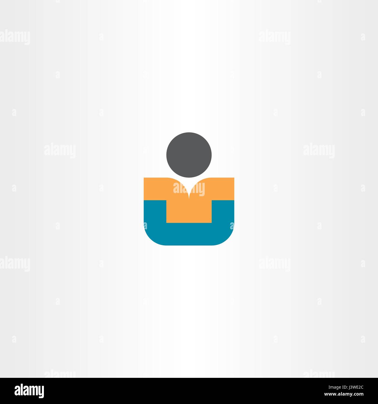 People sitting icon vector vectors hi-res stock photography and images ...