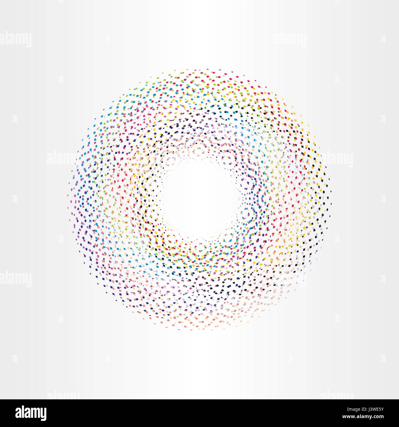 colorful background circle with squares rainbow vector design Stock ...