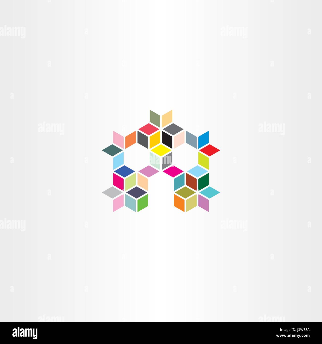 Cubes vector hi-res stock photography and images - Alamy