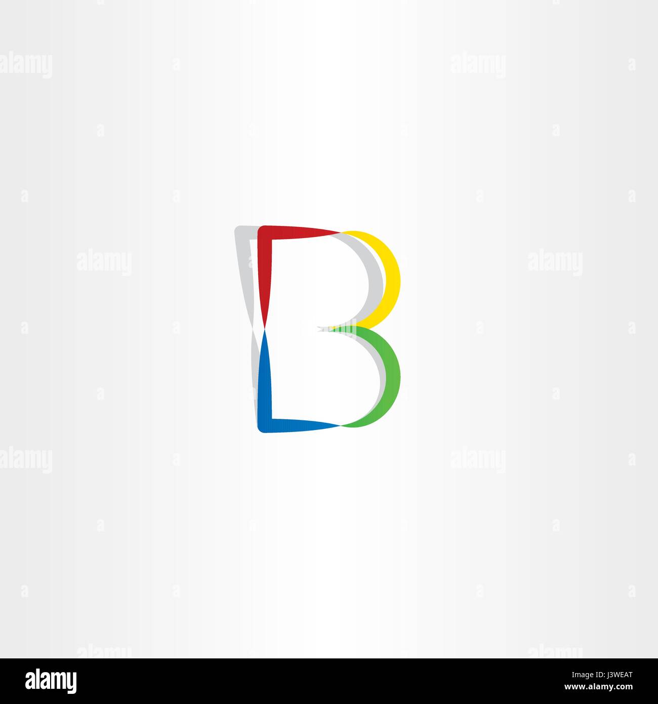 Letter b symbol Stock Vector Images - Alamy