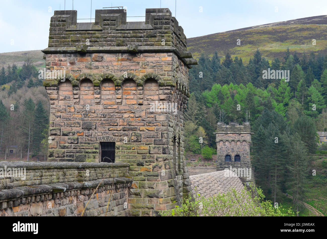 Derwent reservoir Derbyshire Peak district national park Derbyshire ...