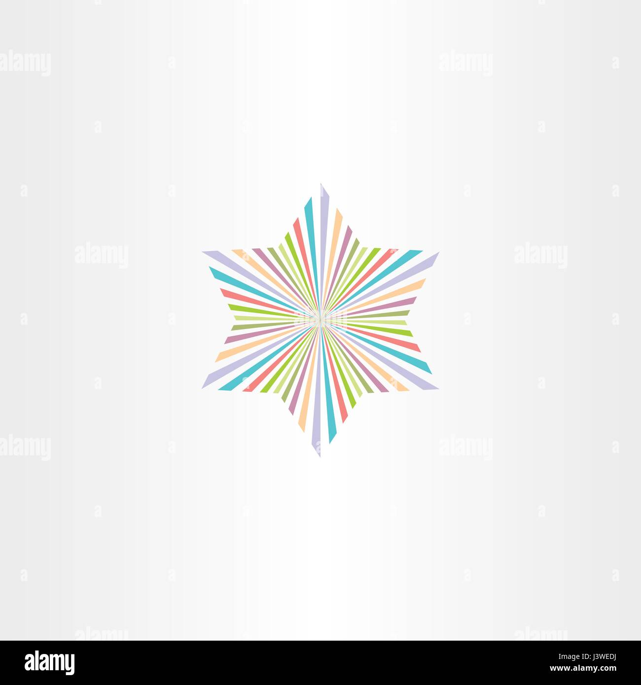 colorful star symbol vector icon background Stock Vector Image & Art ...