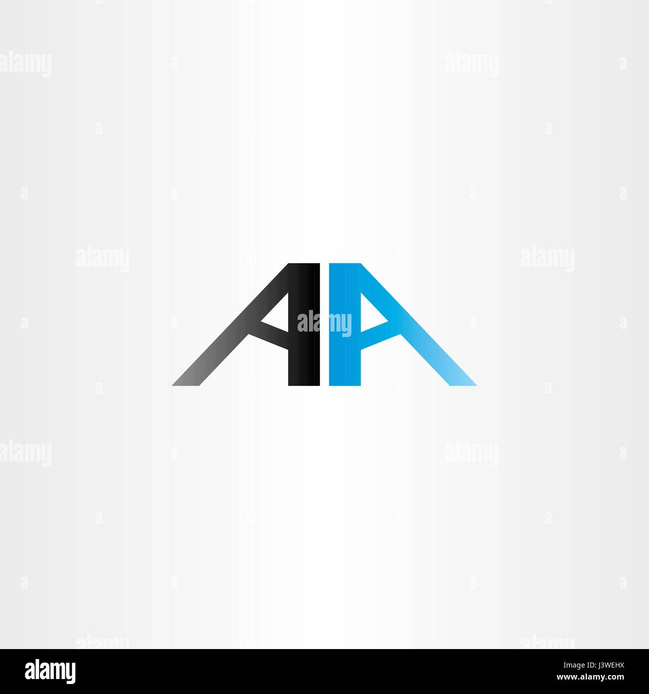 Aa logo Stock Vector Images - Alamy