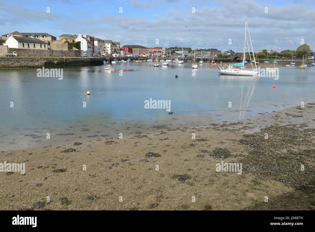 The harbour at Dungarvan in Ireland in Springtime Stock Photo - Alamy