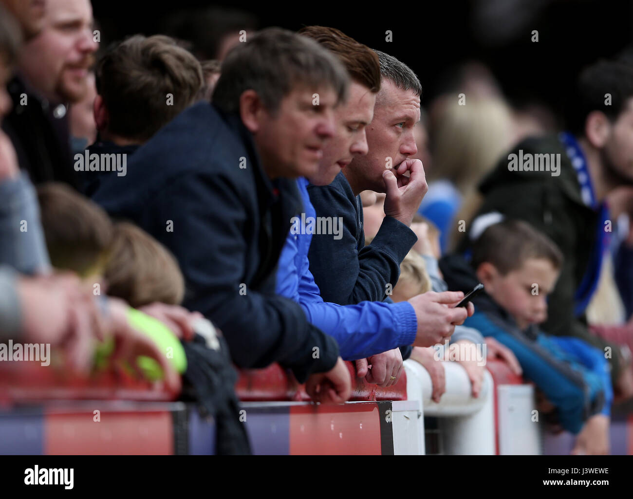 Blackburn Rovers fans during the Sky Bet Championship match at Griffin ...