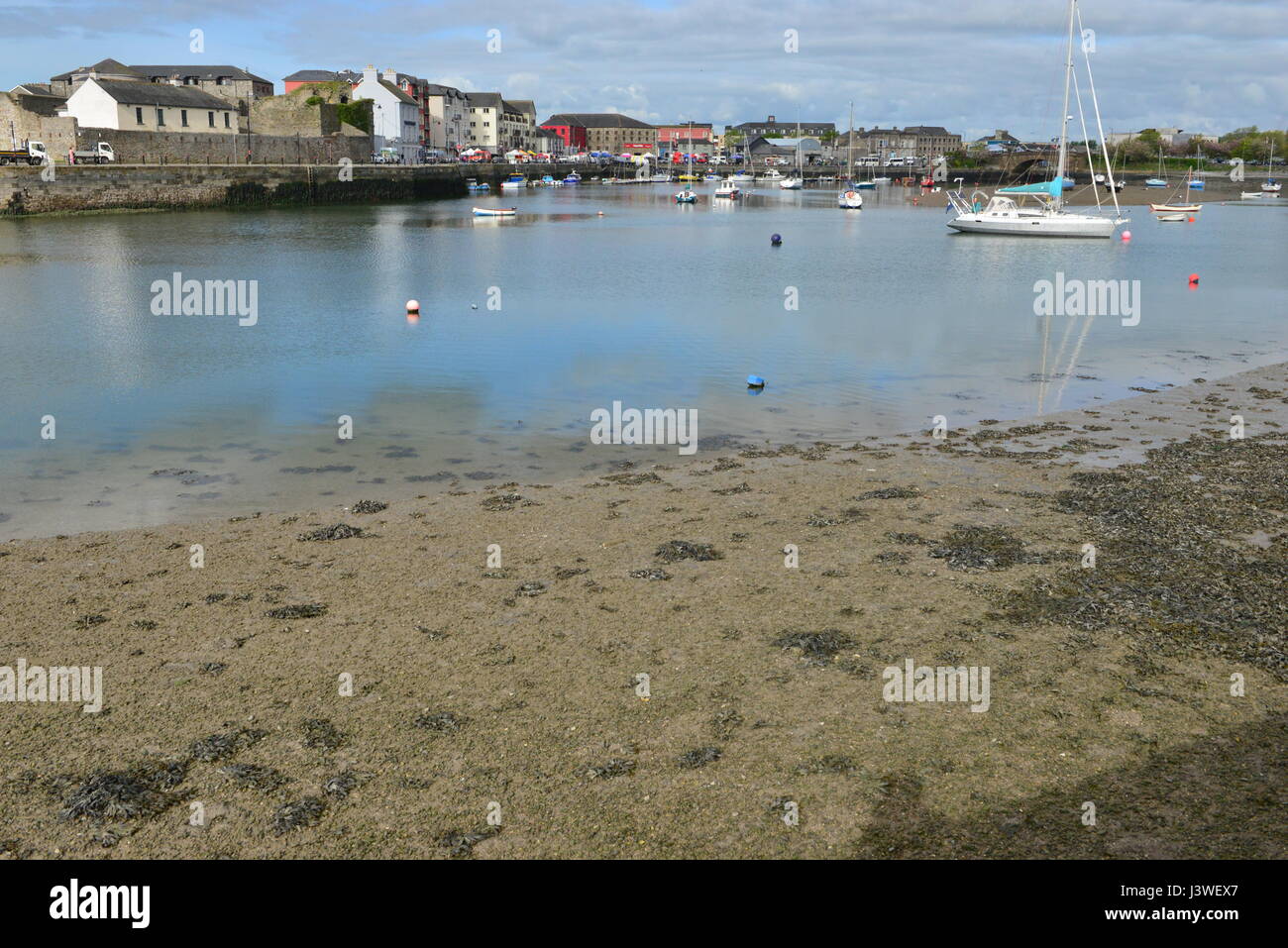 The harbour at Dungarvan in Ireland in Springtime Stock Photo - Alamy