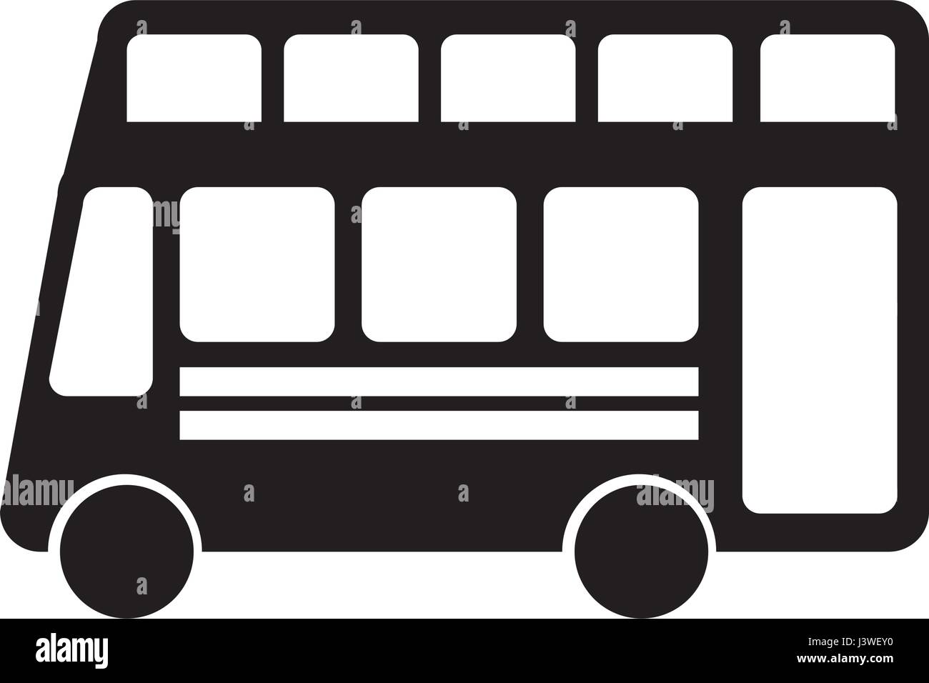 London bus stop Stock Vector Images - Alamy