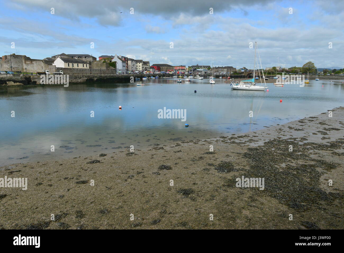 The harbour at Dungarvan in Ireland in Springtime Stock Photo - Alamy
