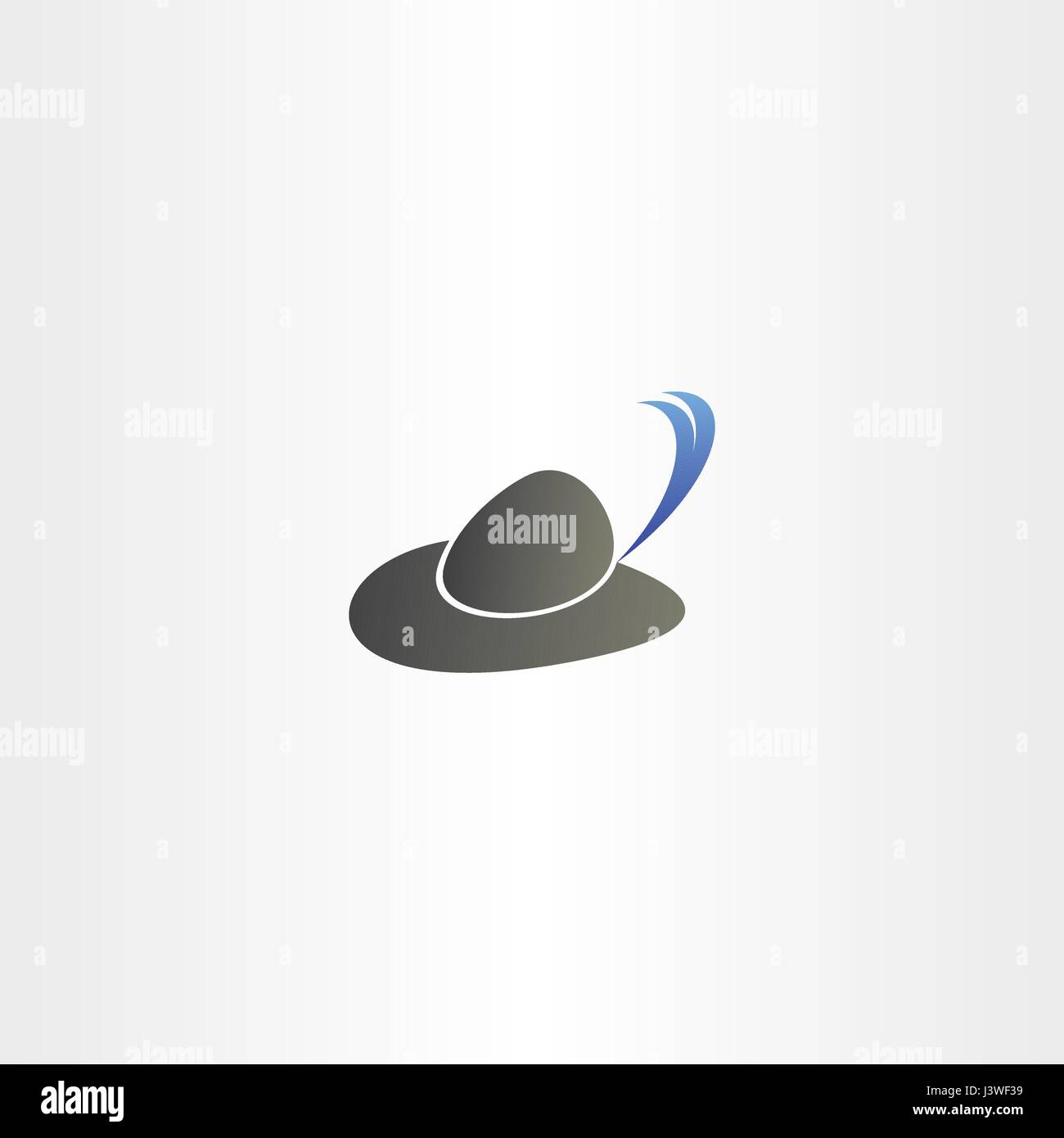 Feather hat art Stock Vector Images - Alamy