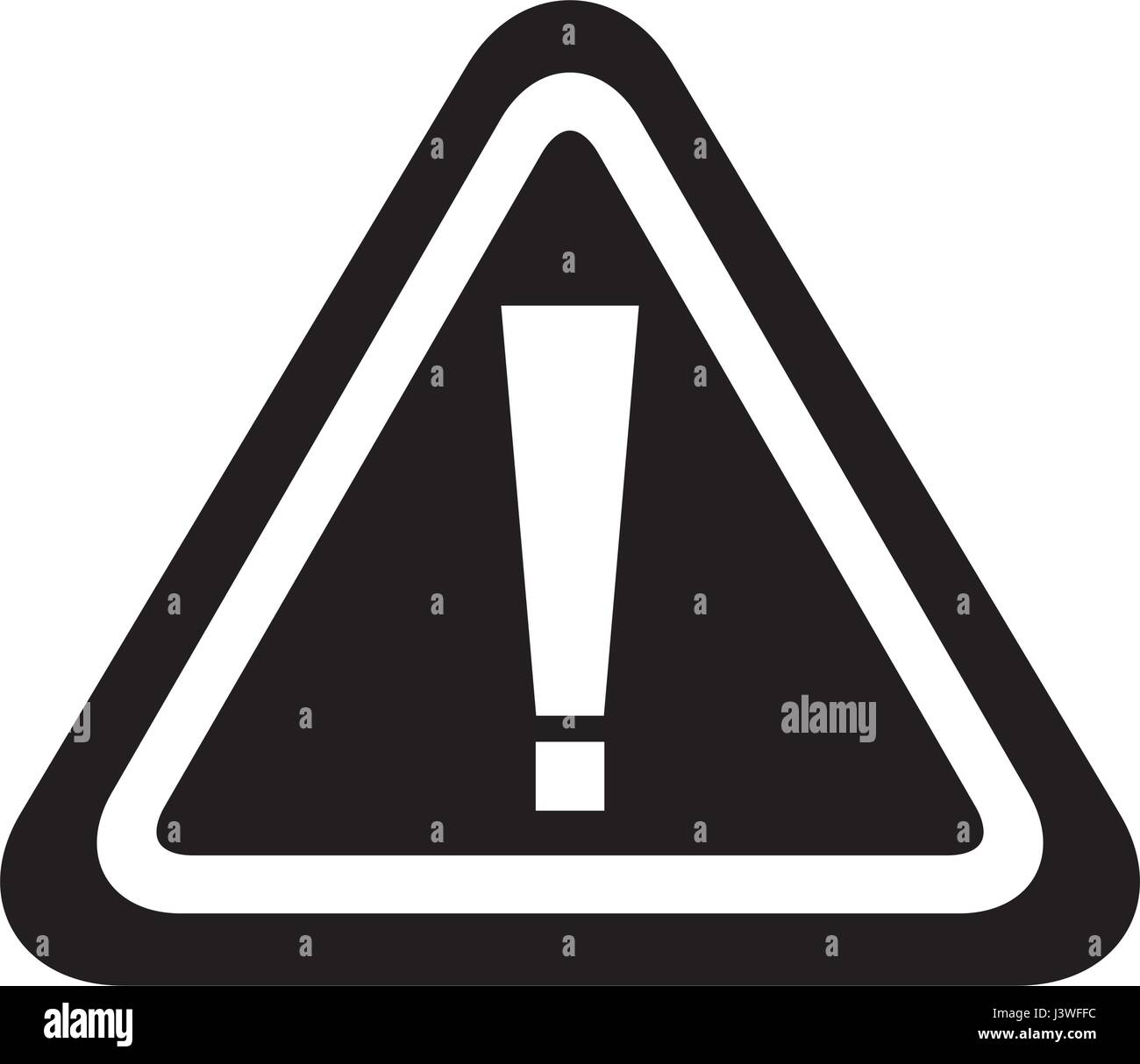 alert sign isolated icon Stock Vector Image & Art - Alamy