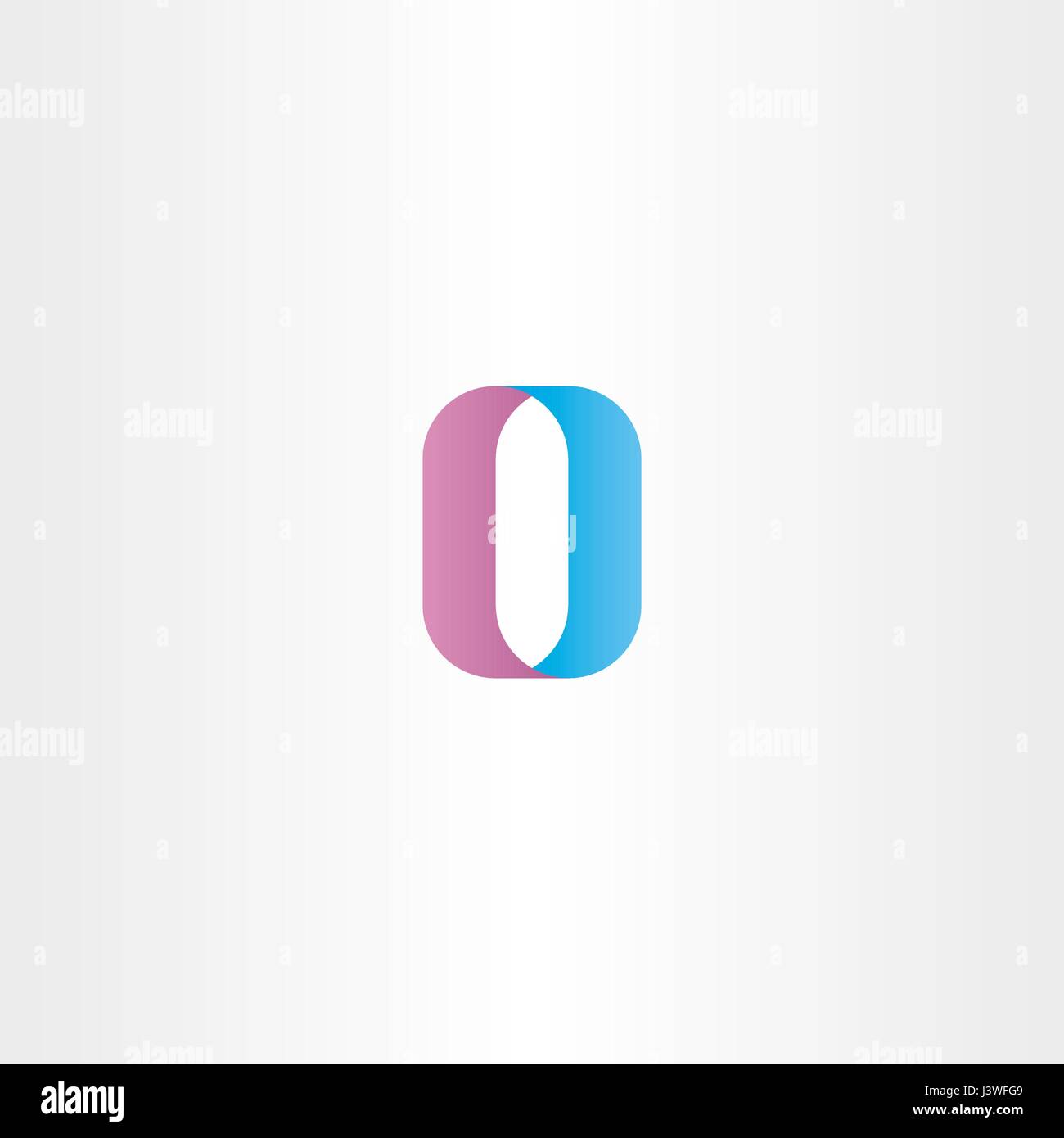 letter o number 0 zero vector icon logo design Stock Vector Image & Art ...