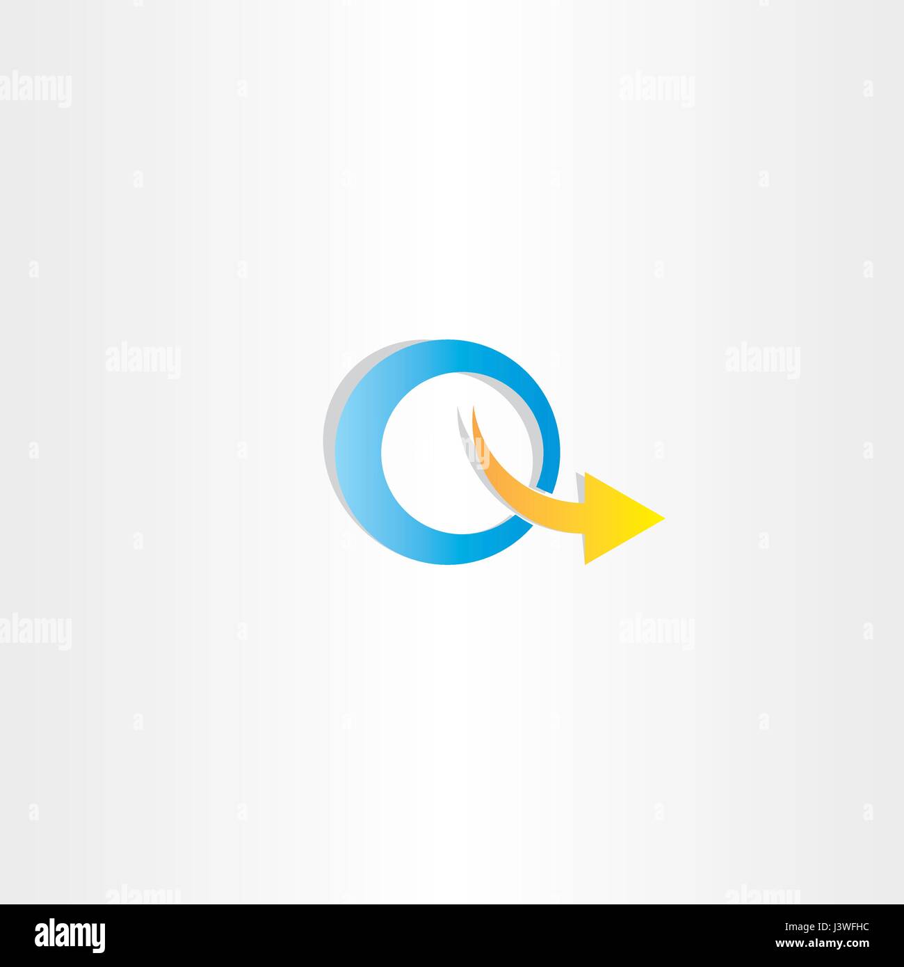 letter q arrow logo icon vector sign Stock Vector Image & Art - Alamy