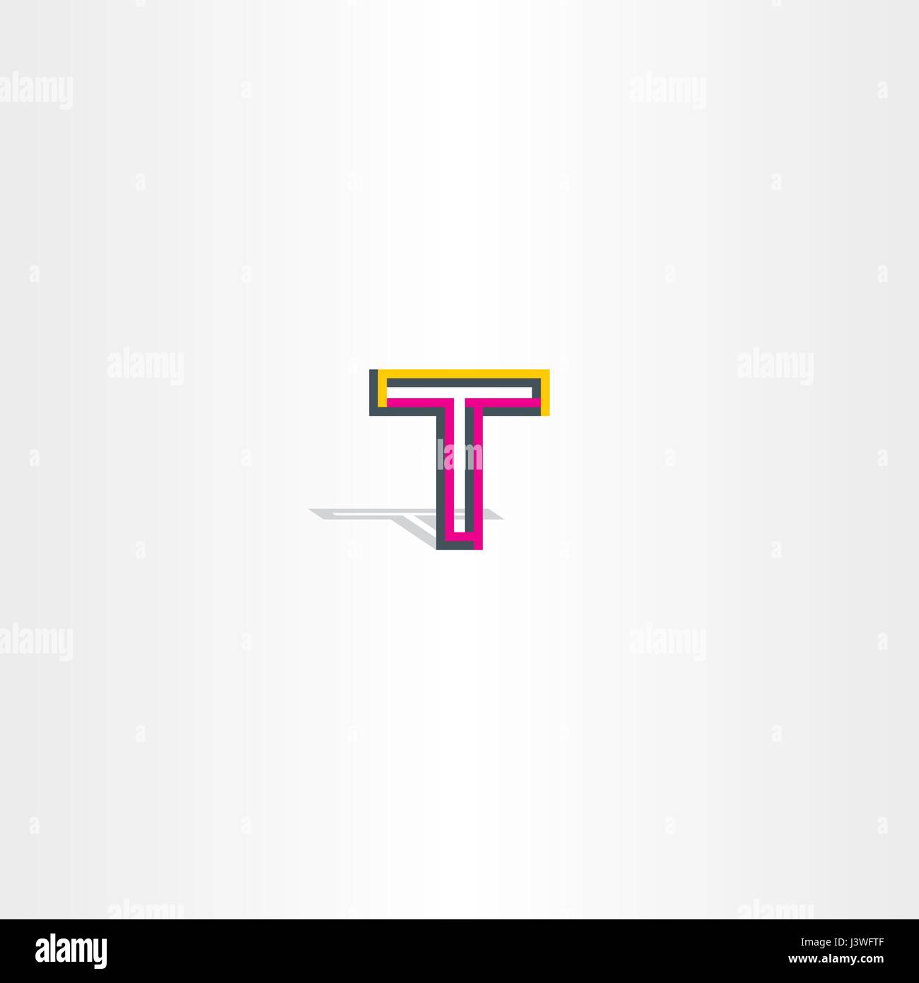 logo t letter t vector symbol design Stock Vector Image & Art - Alamy