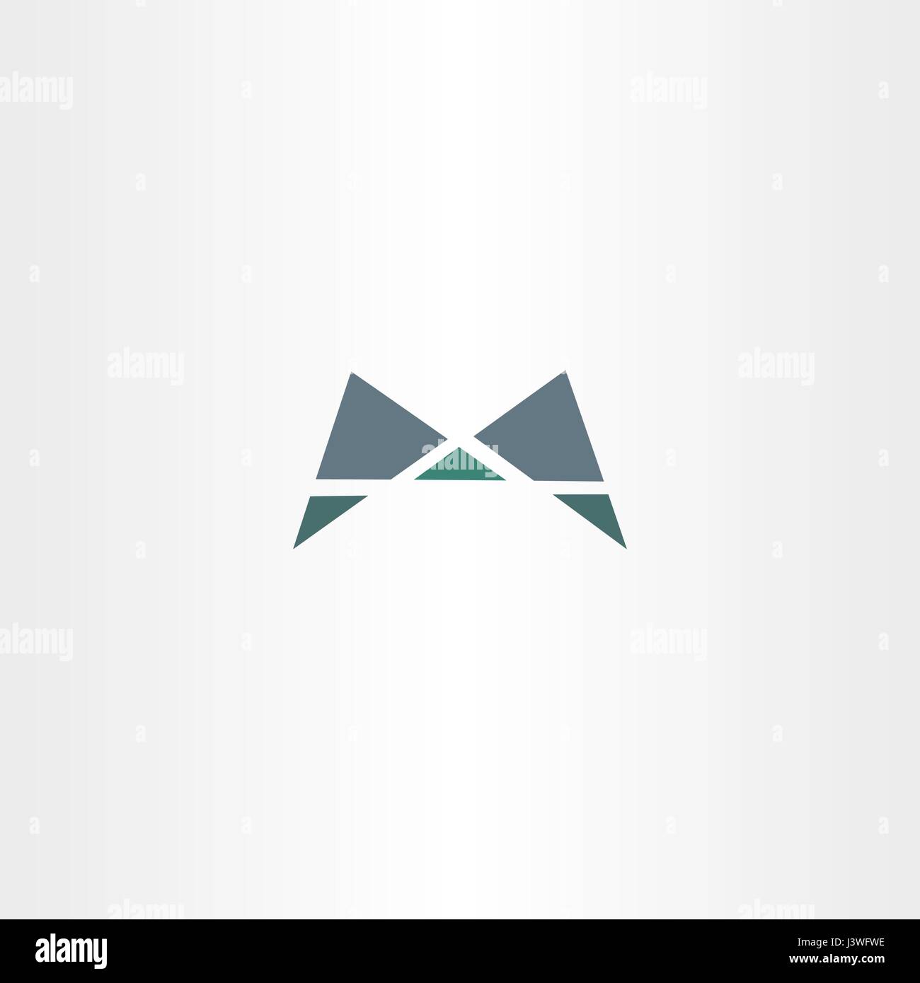 logotype m letter m logo sign element vector icon design Stock Vector ...