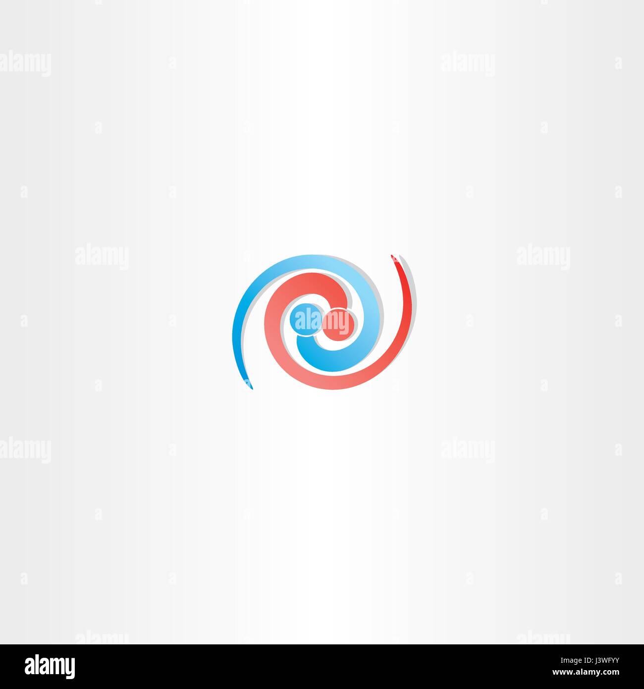 Spiral logo Stock Vector Images - Alamy