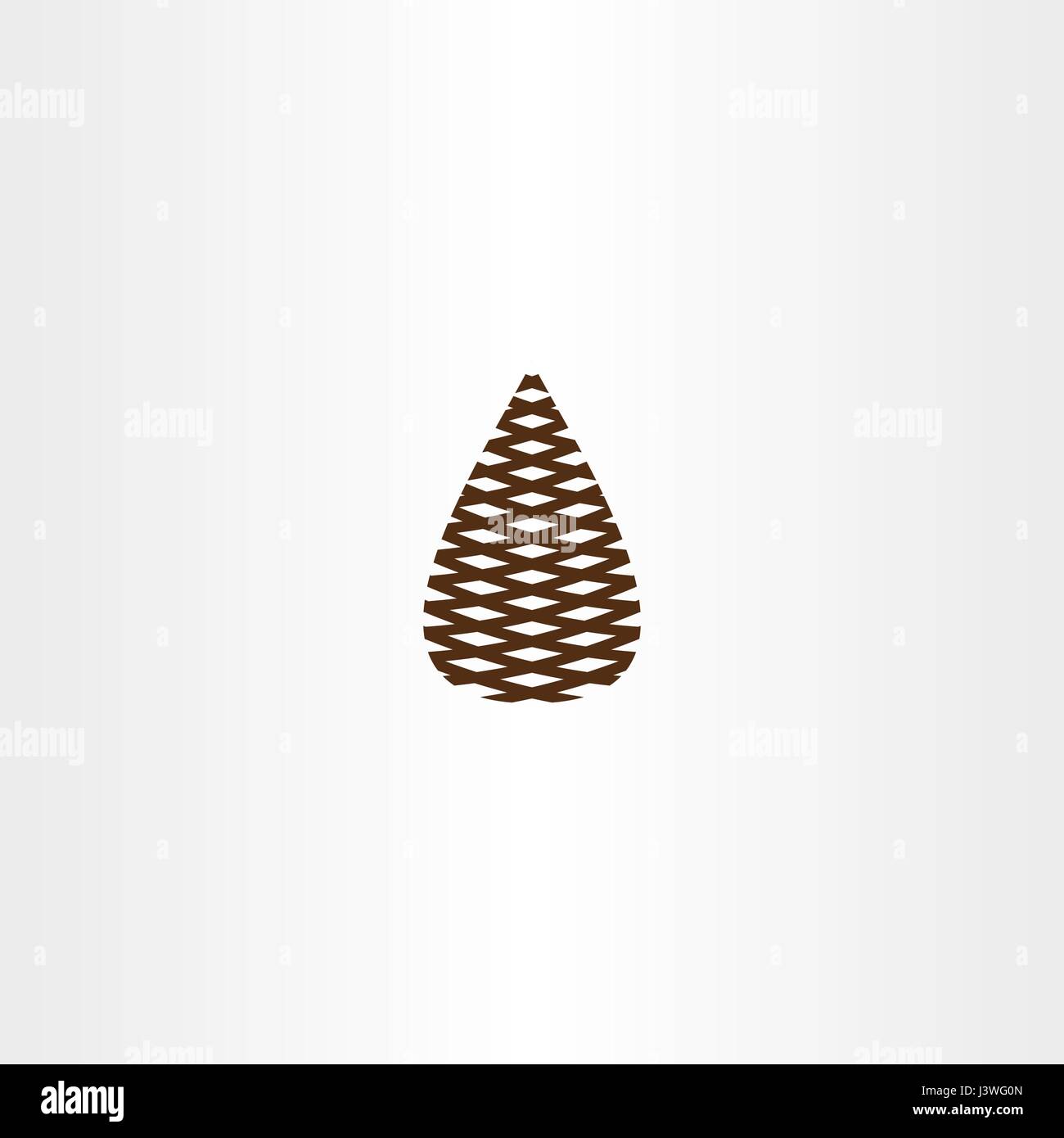 Pinecone vector vectors hi-res stock photography and images - Alamy