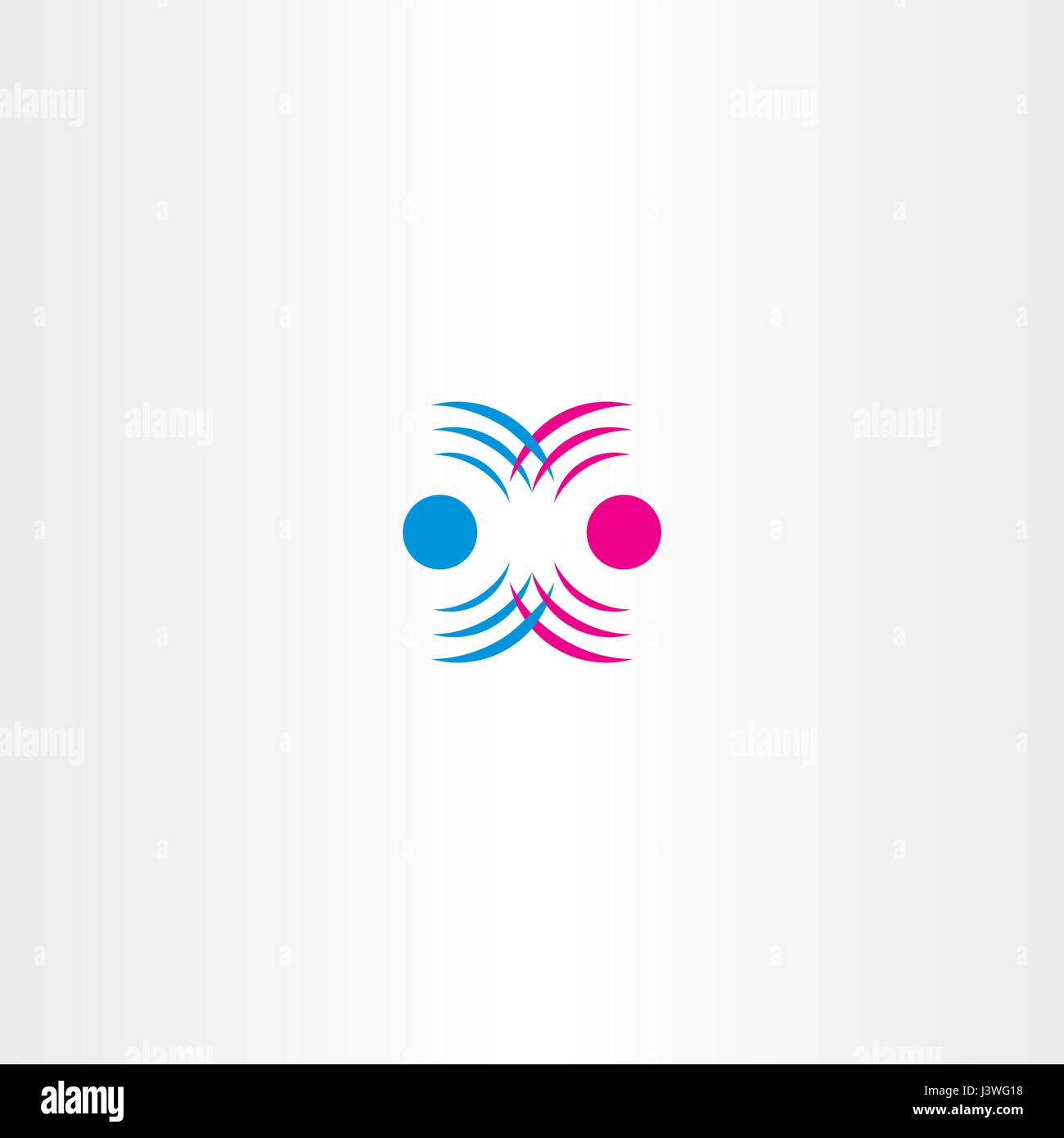 Radio waves icon vector vectors hi-res stock photography and images - Alamy