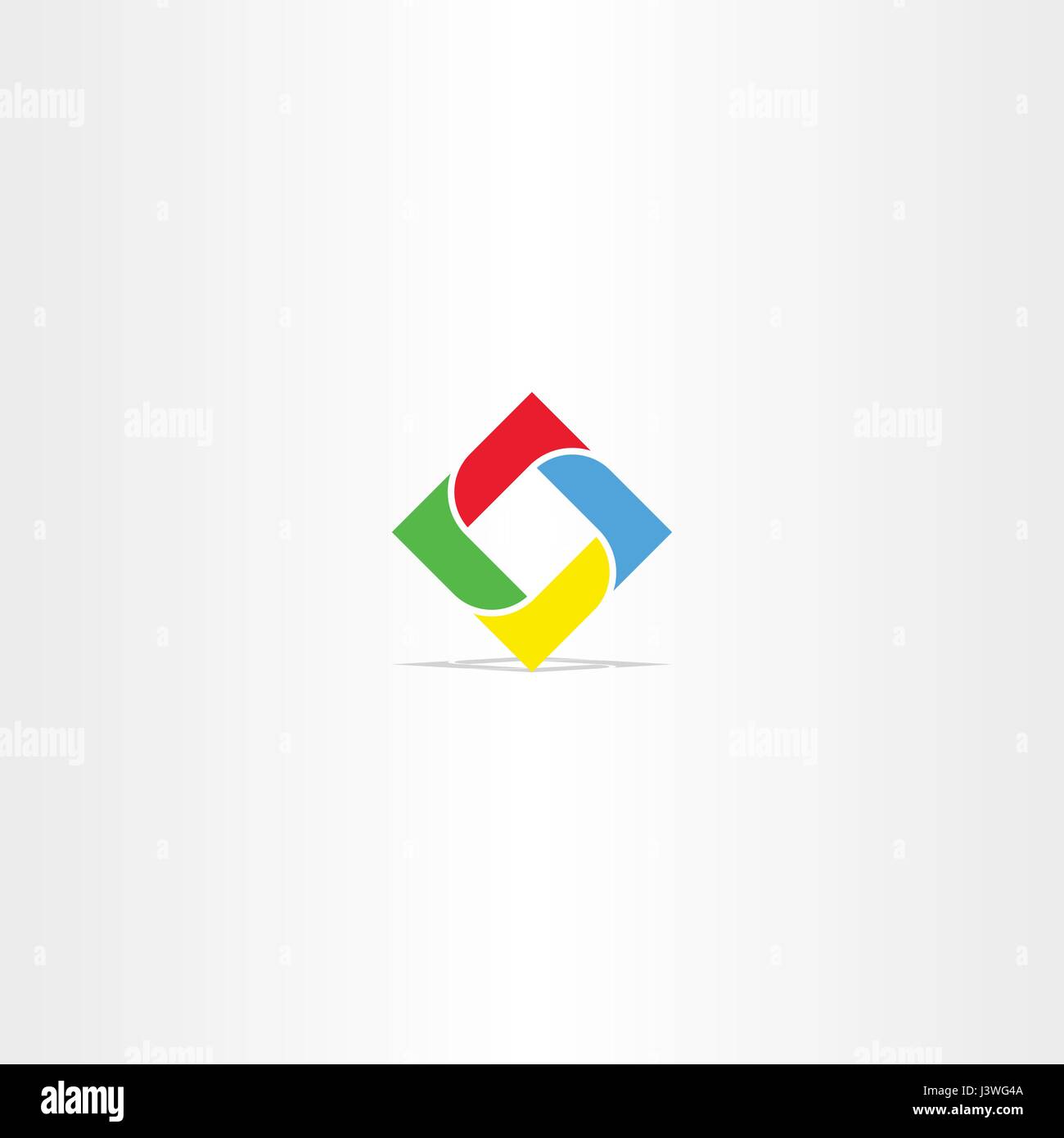 square in square business logo icon vector frame Stock Vector Image ...