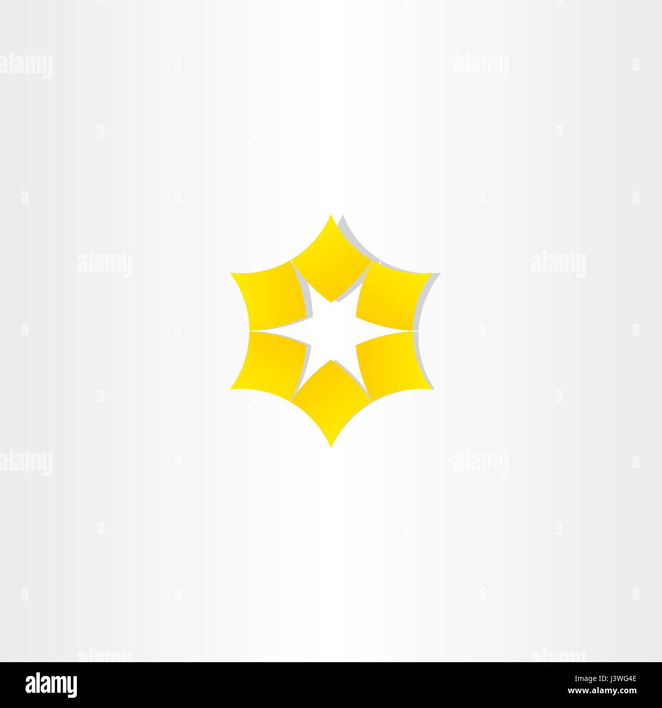 Yellow logo name Stock Vector Images - Alamy