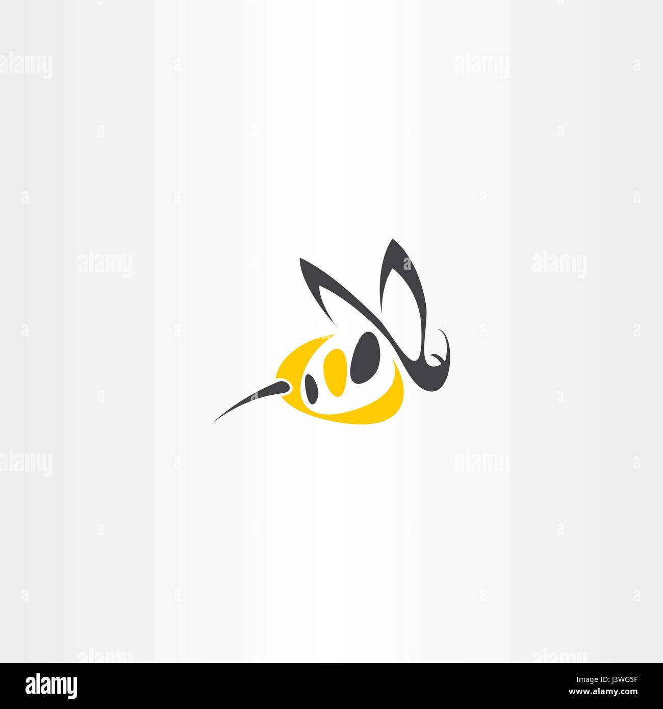 Dangerous wasp Stock Vector Images - Alamy