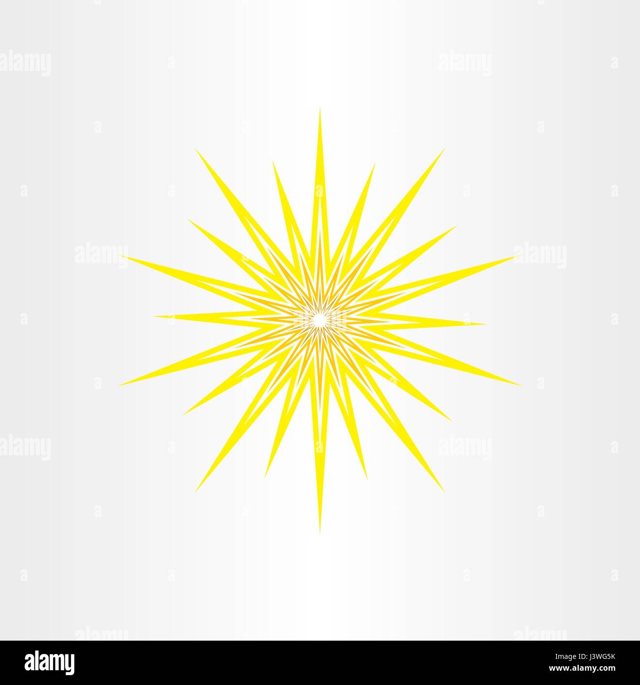 sun rays star vector icon design symbol Stock Vector Image & Art - Alamy