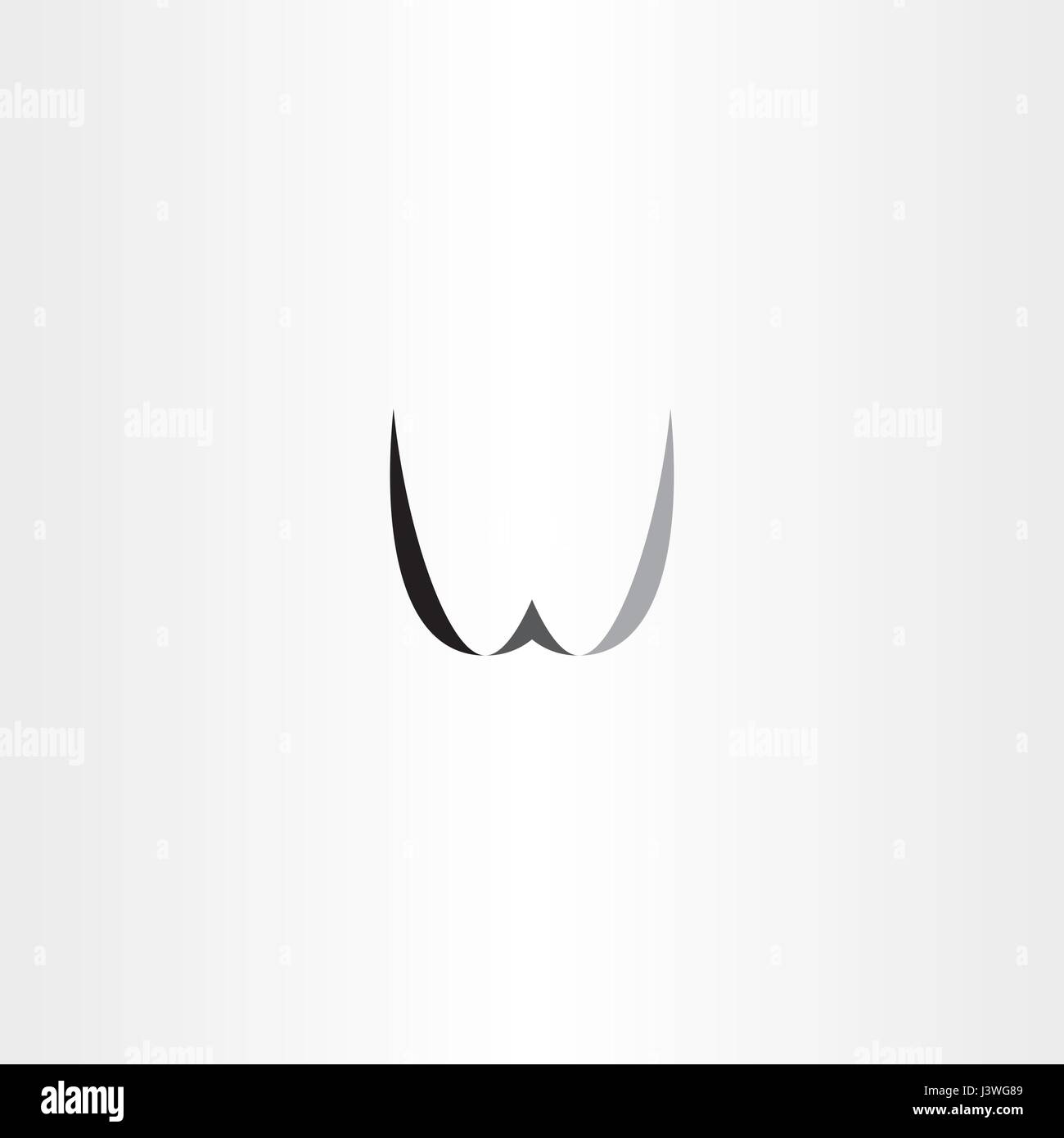 W unique vector vectors Stock Vector Images - Alamy