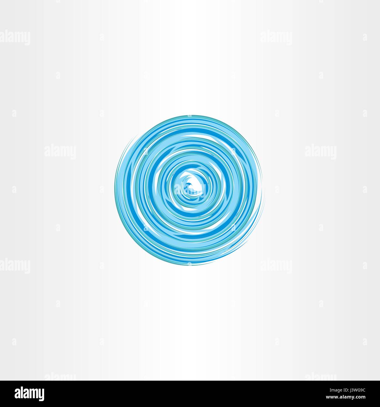 water vortex spiral circle icon vector design Stock Vector Image & Art ...