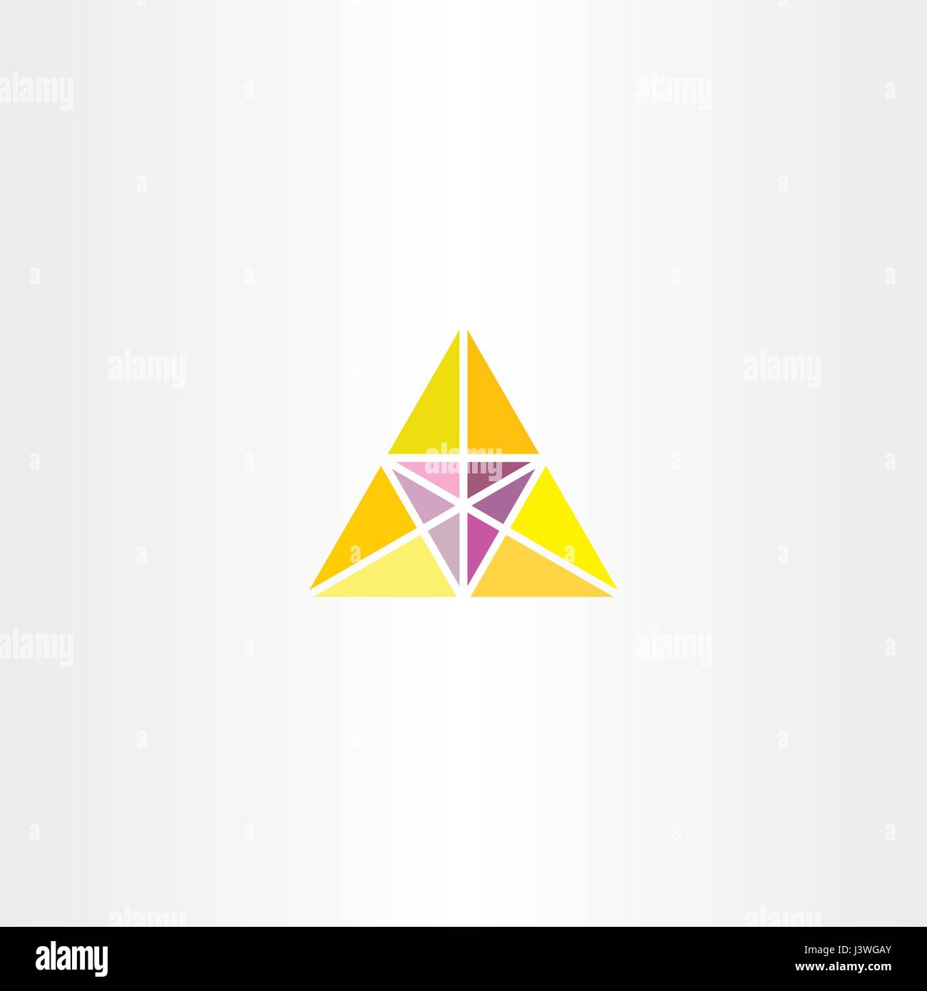 Purple triangle hi-res stock photography and images - Alamy