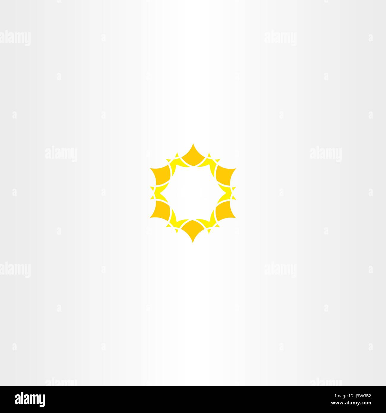 Star of sun Stock Vector Images - Alamy