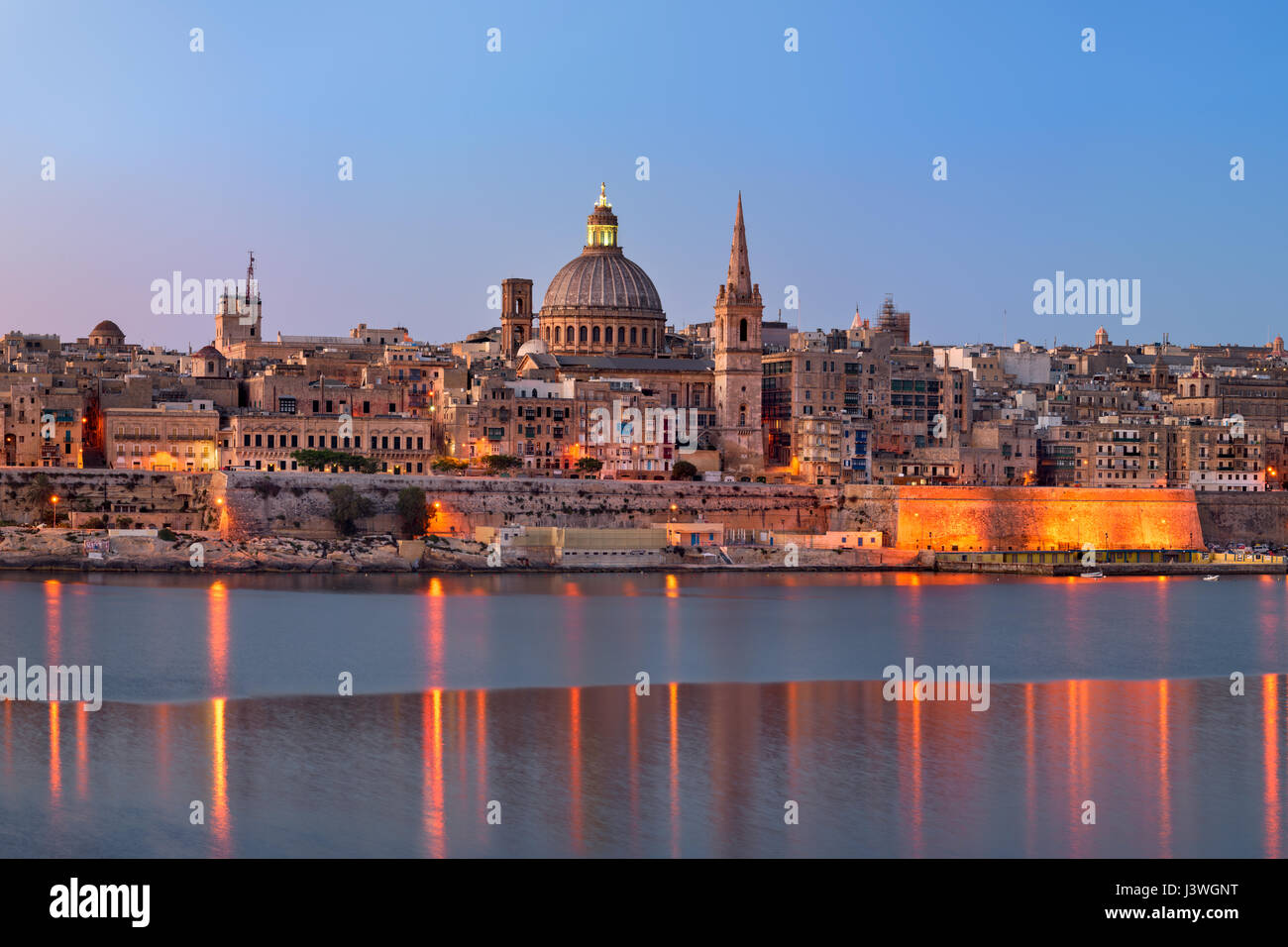 Maltese panorama hi-res stock photography and images - Alamy