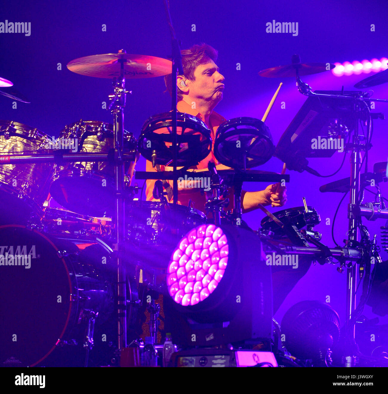 Duran Duran performing at Hard Rock Live at Seminole Hard Rock Hotel ...