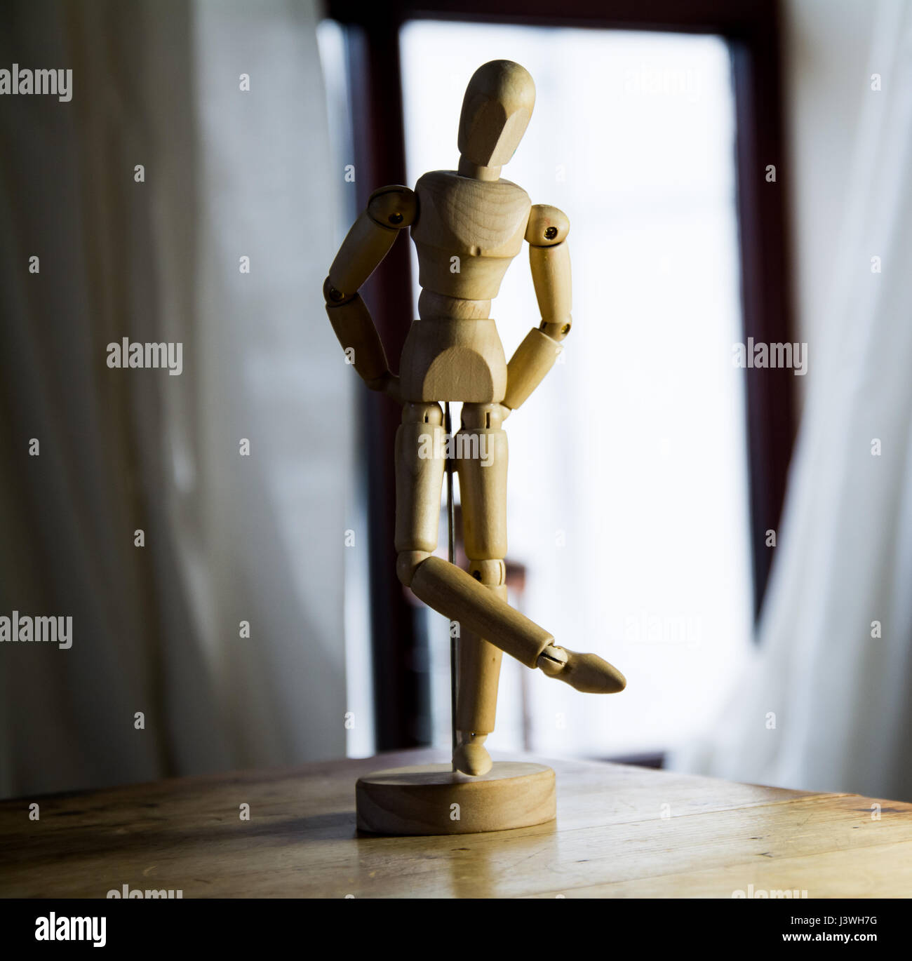 An artist's mannequin (lay figure Stock Photo - Alamy