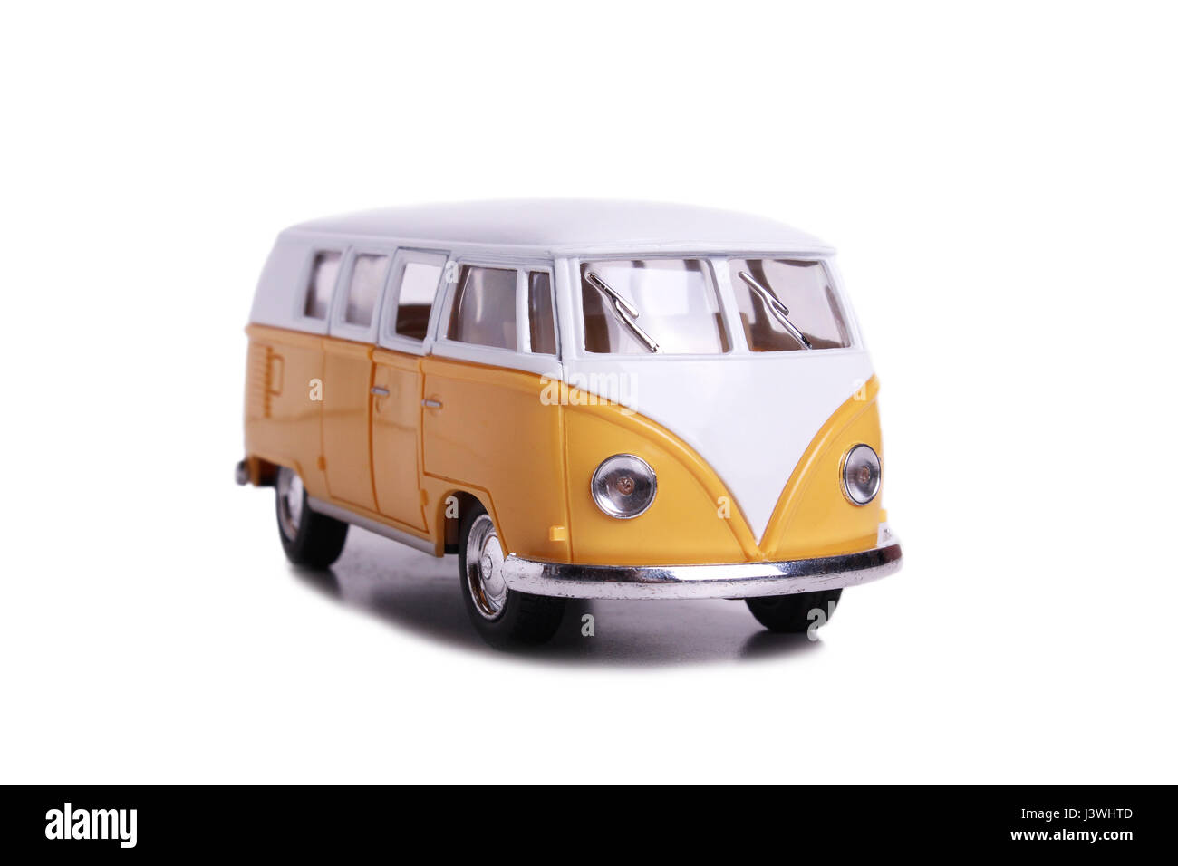 Hippie van retro style Cut Out Stock Images & Pictures - Alamy