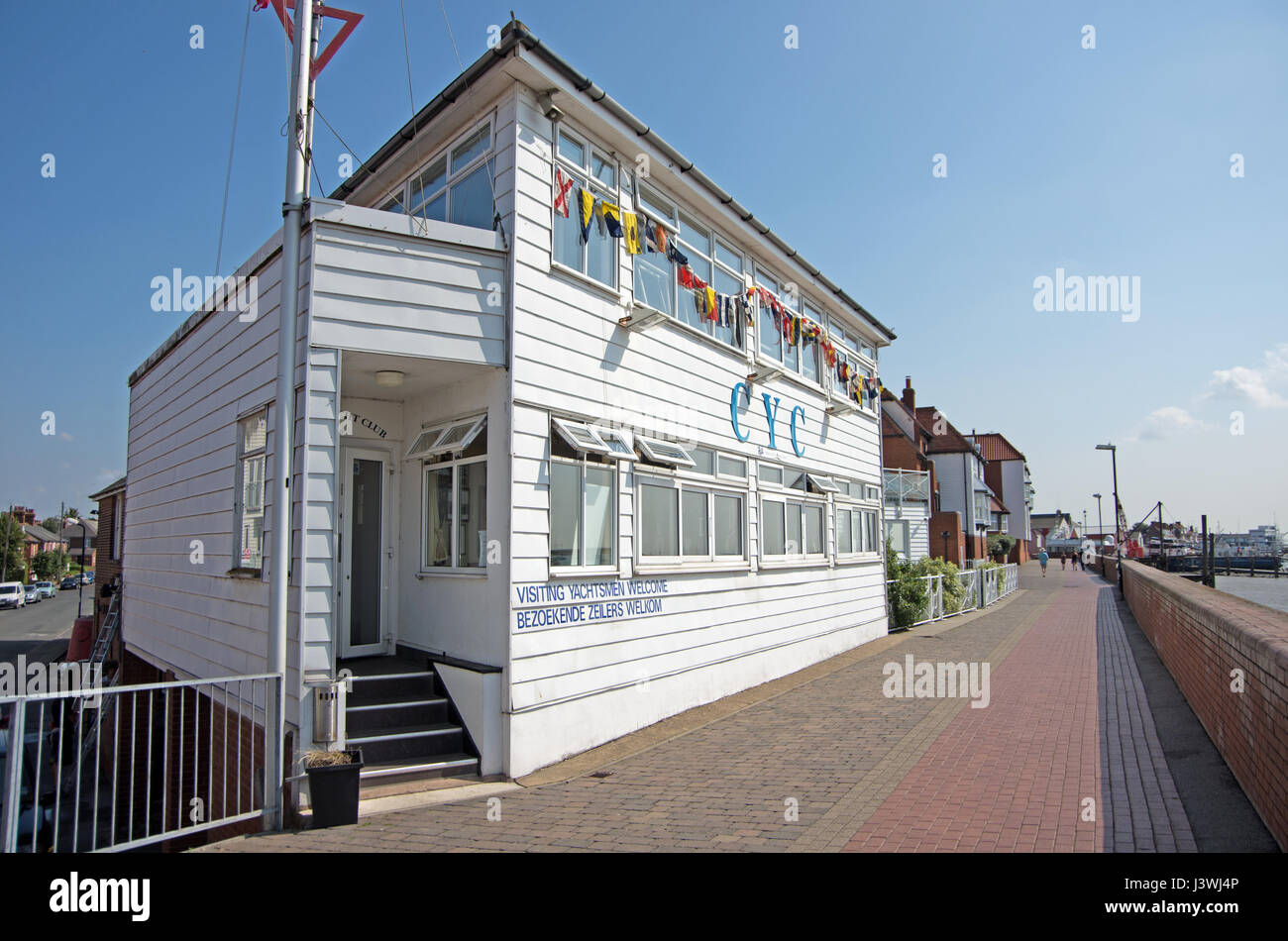 Burnham on Crouch, Essex, Yachtmen Building by River Crouch on ...