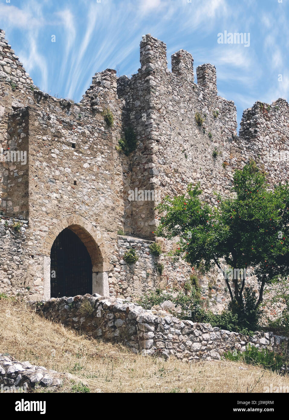 Castle of Platamon Stock Photo - Alamy