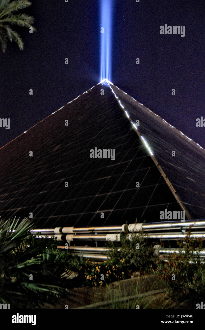 Pyramid night lights hi-res stock photography and images - Alamy