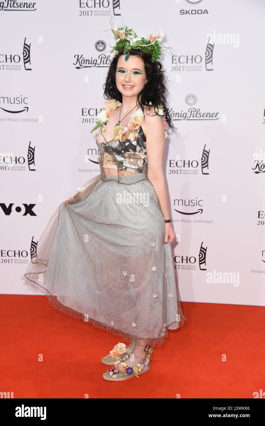 ECHO music awards 2017 at Messe (fair). Featuring: Jamie-Lee Kriewitz ...