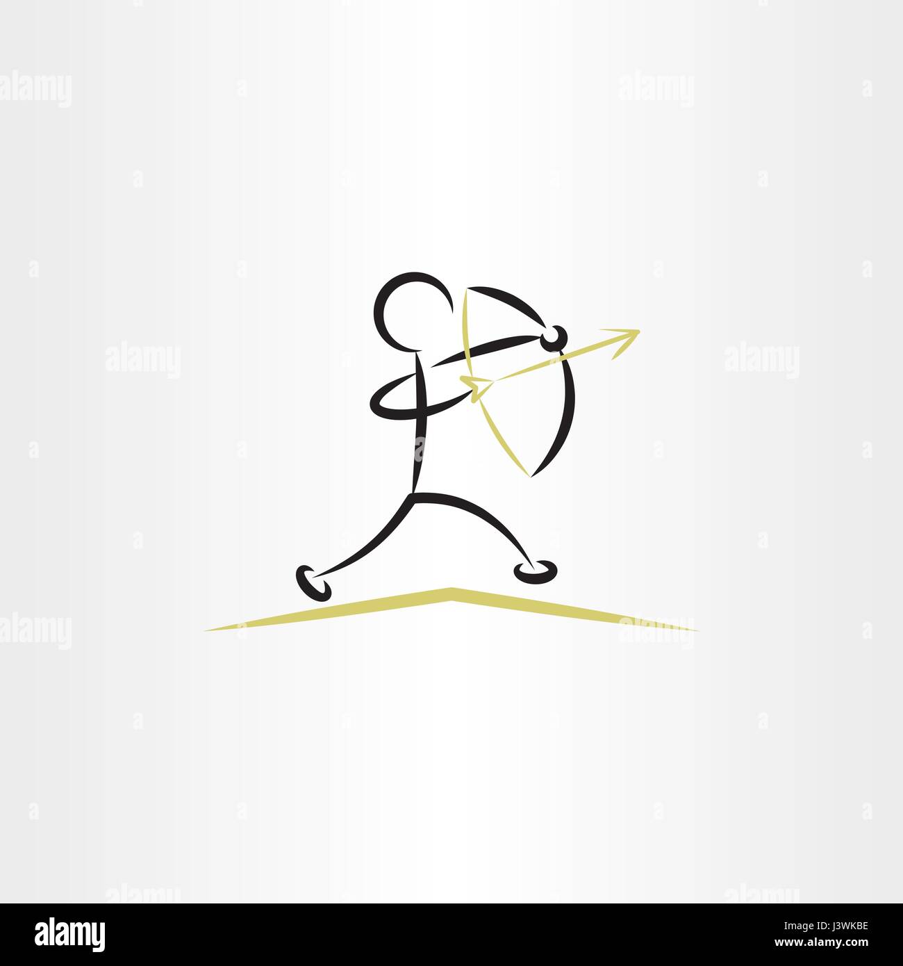 archer vector icon illustration Stock Vector Image & Art - Alamy