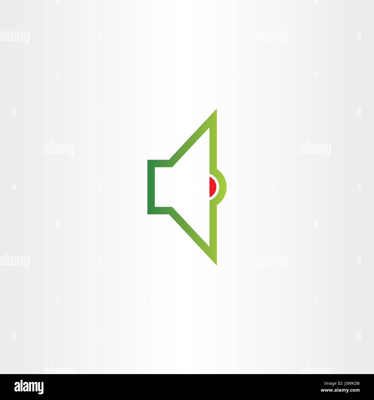 audio speaker logo volume sound icon vector sign Stock Vector Image ...