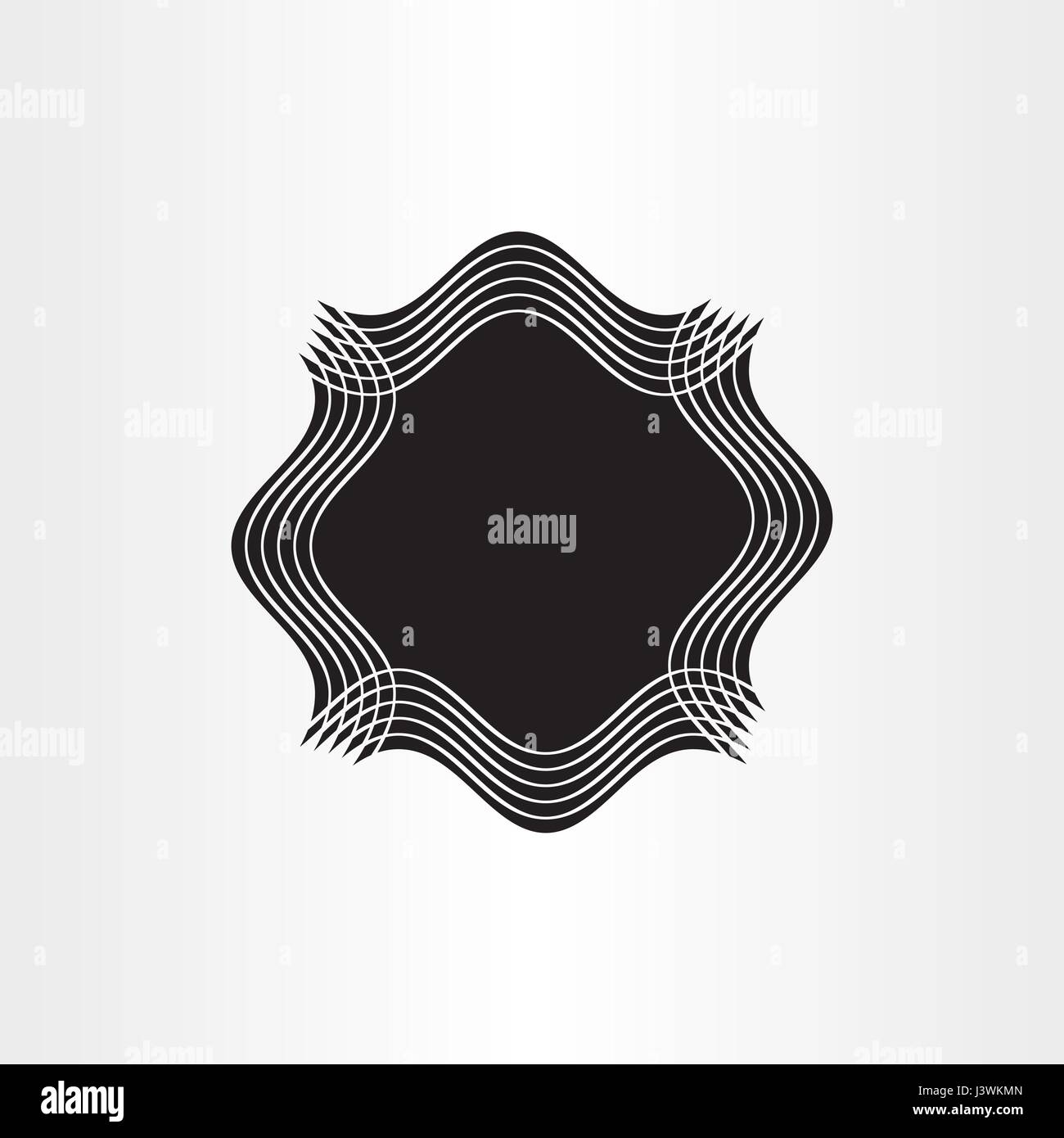 black frame text box element vector background design Stock Vector ...