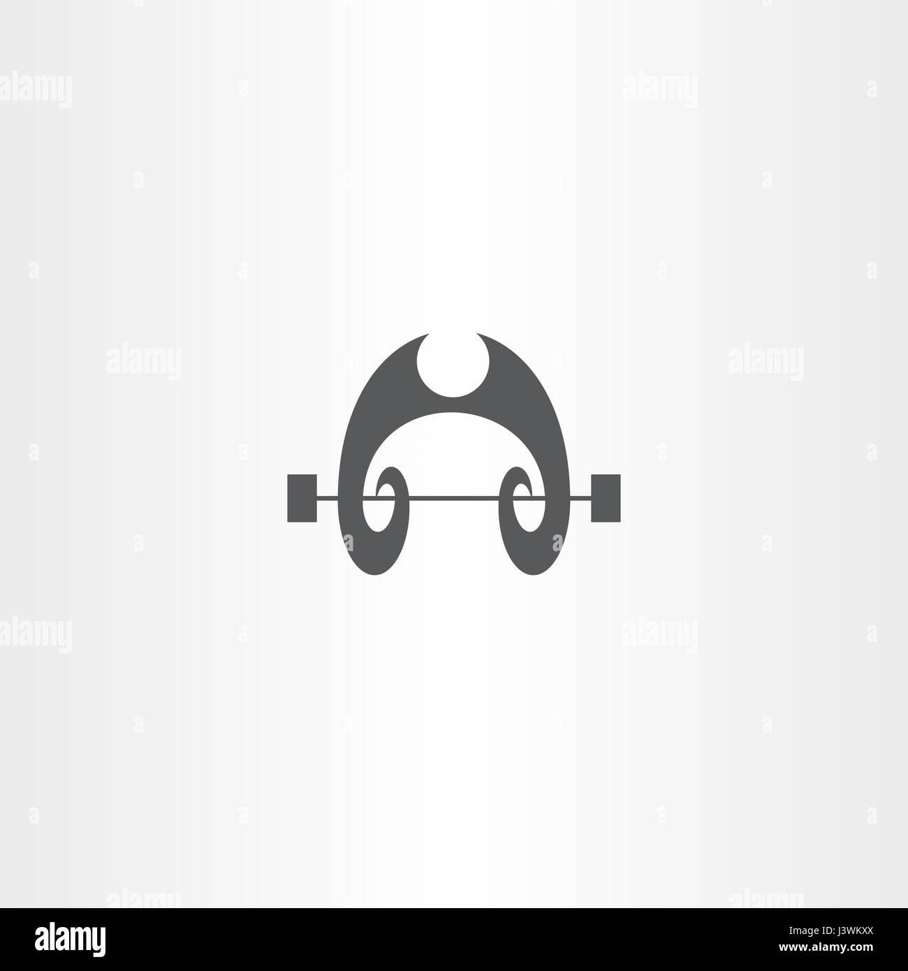 bodybuilder weight lifting vector body Stock Vector Image & Art - Alamy