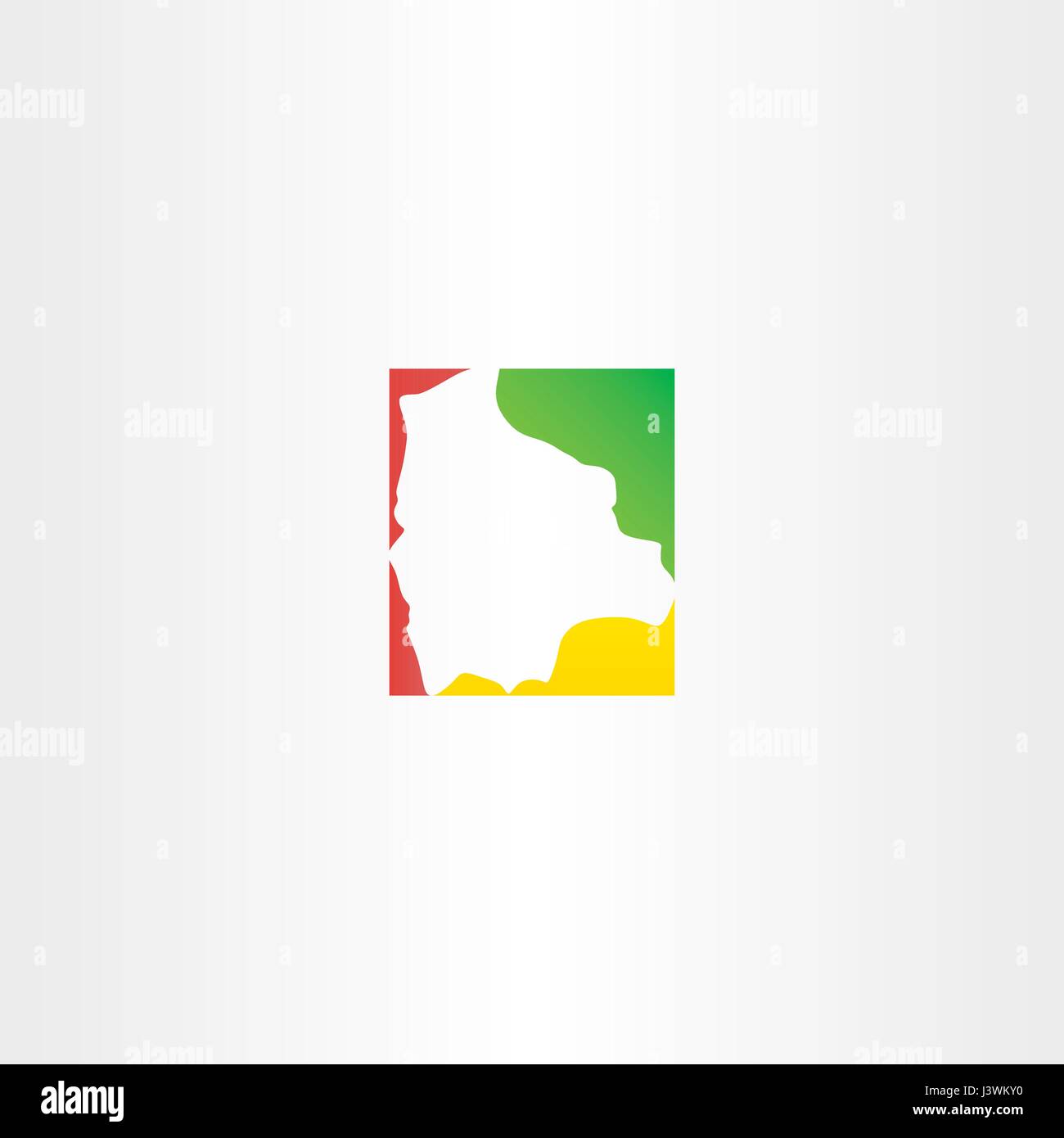 bolivia logo icon map vector design Stock Vector Image & Art - Alamy